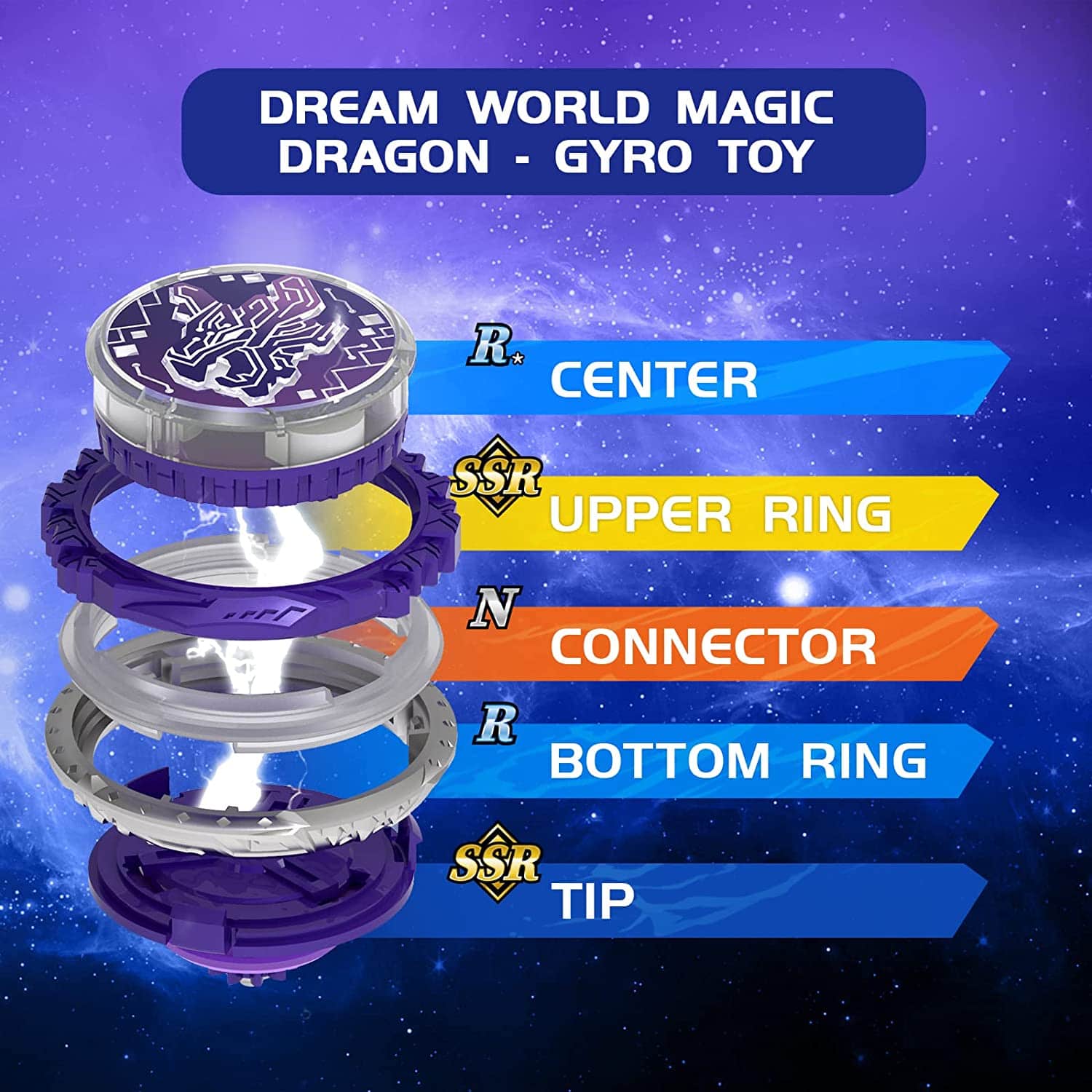 Набор с мечом Infinity Nado VI серия Standard -Dream World Magic Dragon ...